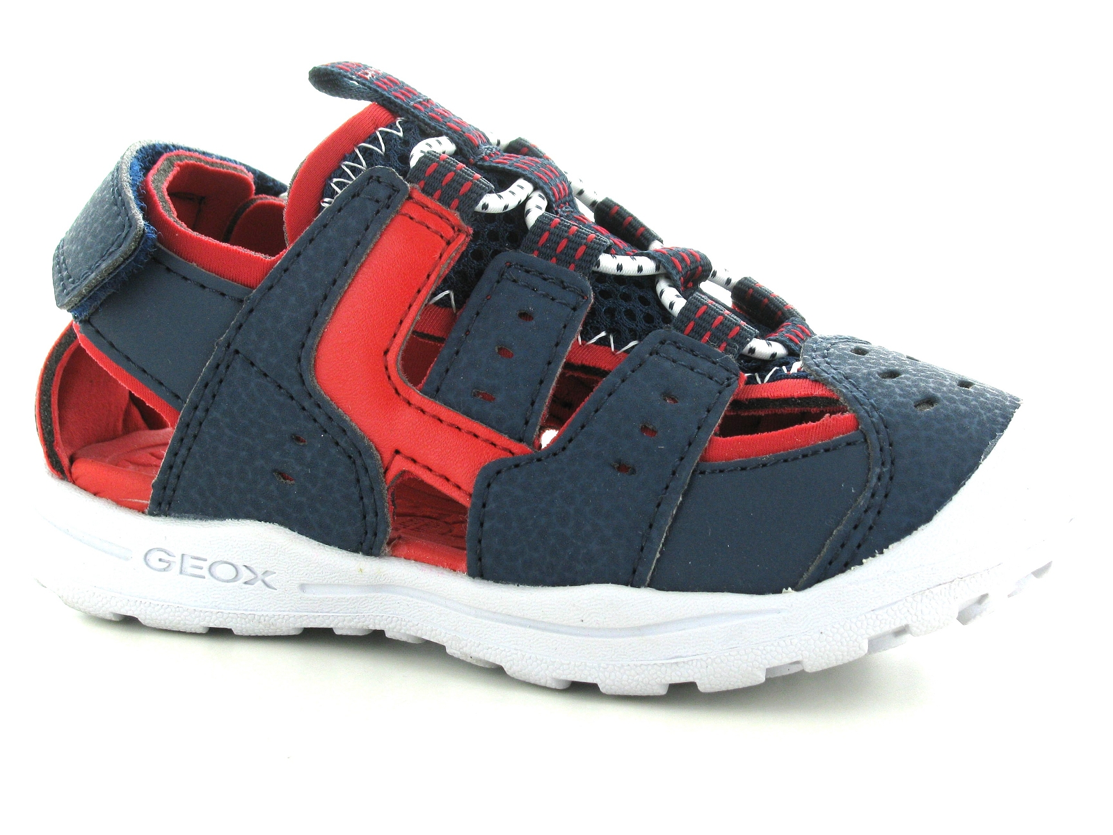 Chaussures du Château | Geox sandale geocello j025xb 2635 marine rouge ...